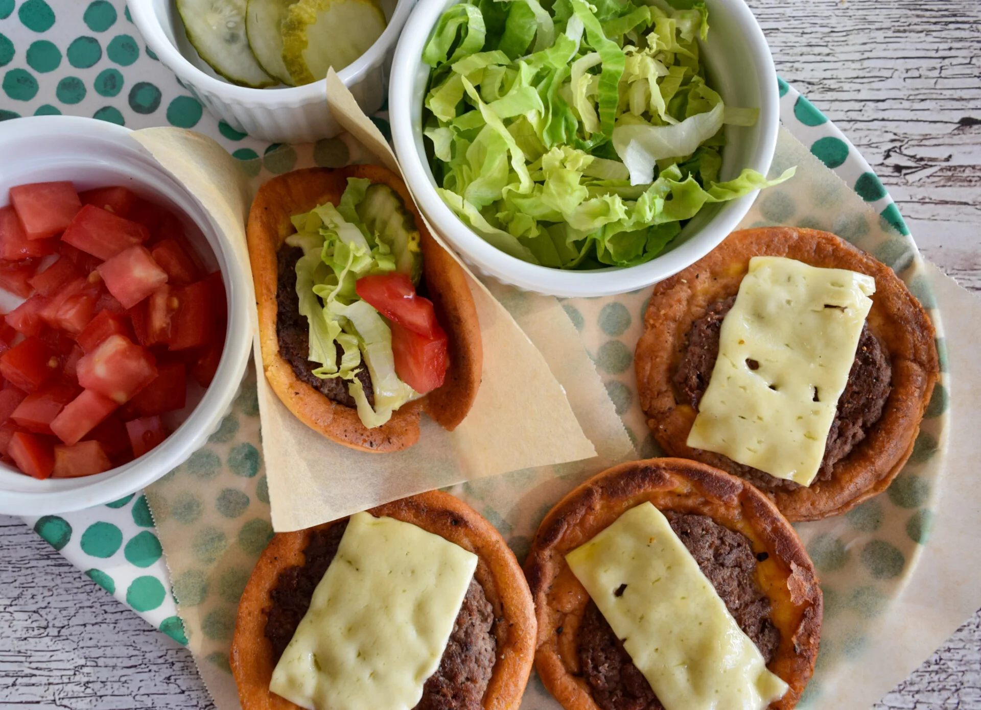 Cloudies Smashburger Foldies | The Cloud Bread Company